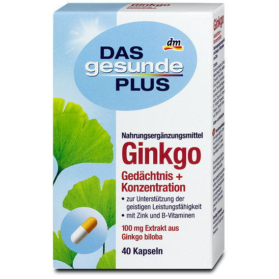 DAS gesunde PLUS Ginkgo Kapseln