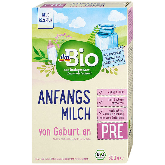 Dm Bio Anfangsmilch Pre Test 2022