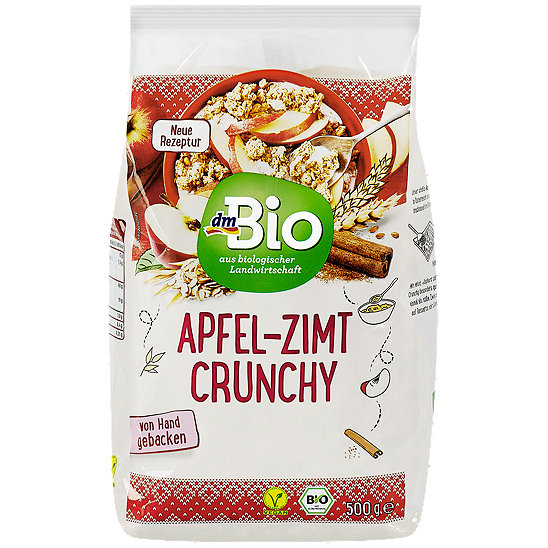 dmBio Müsli Apfel-Zimt Crunchy - Müsli & Cerealien