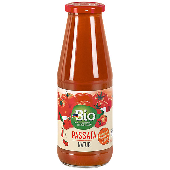 dmBio Passata Natur Tomatensauce - Gemüsekonserven im dm Online Shop