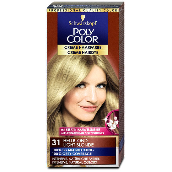 Poly Color Creme Haarfarbe - Nr. 31 Hellblond