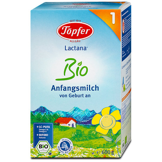 Töpfer Lactana Bio Anfangsmilch 1